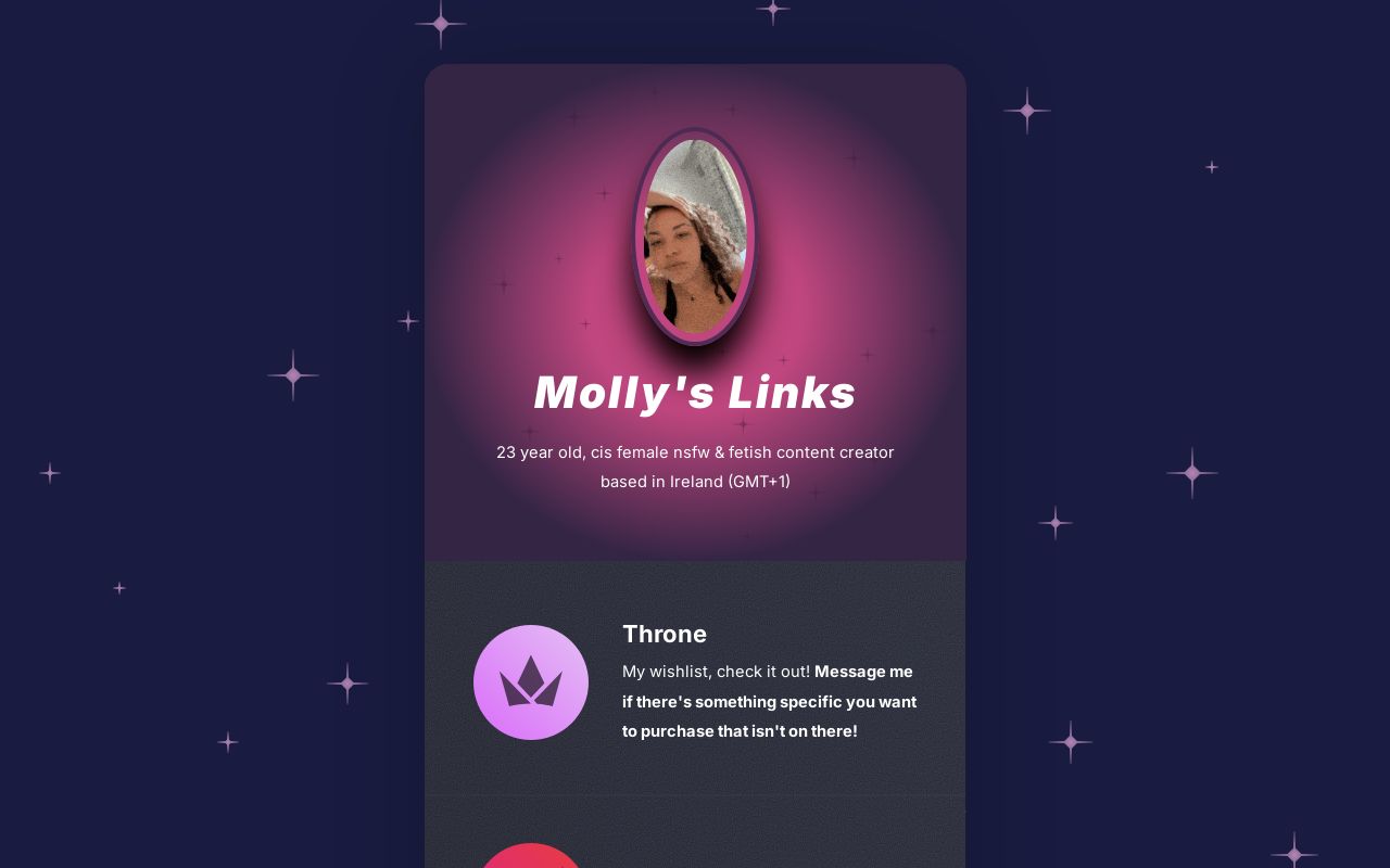Molly's Link Page